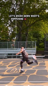 Check out Speedy's amazing 'Kick Flip Shot' with a twist! 🏀⚡ Watch as Kevin J Debruin breaks down the science behind this jaw-dropping trick, blending the worlds of physics and basketball. Don't miss the action on #PlayItForward this weekend on NBC! | Harlem Globetrotters