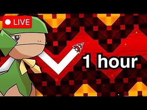 one hour of geometry dash