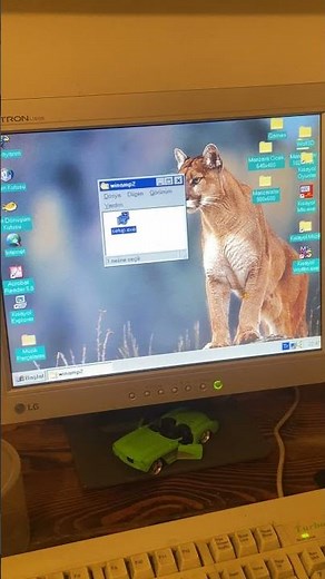 Windows 95 and Winamp setup #vintage #retro
