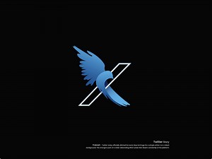 X - Twitter(Larry, the bird) - Logo Animation.