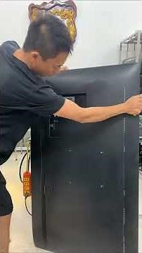 How to open samsung tv box without screws.