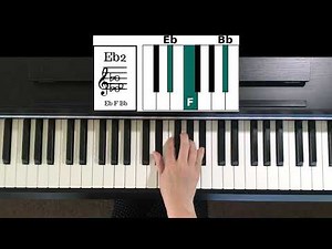 How To Play Eb2 Chord On Piano