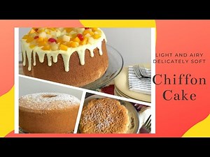 #11- VANILLA CHIFFON CAKE