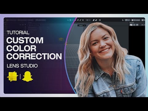 Custom Color Correction / LUT - Lens Studio Tutorial | Create your own snapchat filter