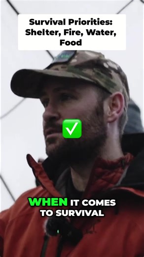 Supervivencia 101: Prioridades en refugio, fuego, agua y comida