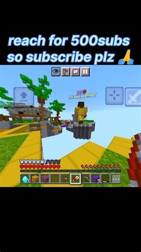 bedwars in minecraft pocket edition #minecraft #viral