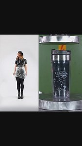 44K views · 1.2K reactions | Human vs machine. #hydraulicpressgirl #performanceart #interpretivedance | Smac McCreanor | Facebook