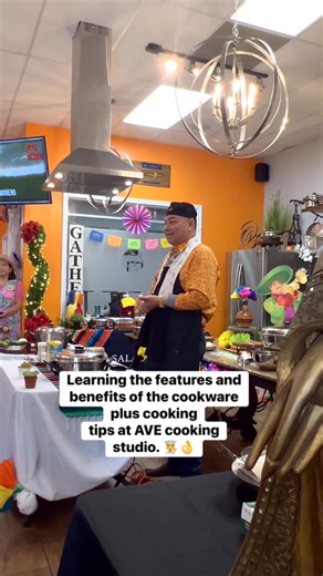 14K views · 157 reactions | Learning the features and benefits of the cookware plus cooking tips at AVE cooking studio. #Benefits #Features #cookware #cookingtips #saladmaster | Evelyn Fontenot | Facebook