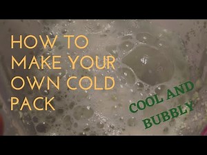 How To Make Your Own Cold Pack