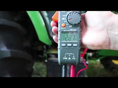 Broken Starter On A John Deere 5065E: Testing A Starter