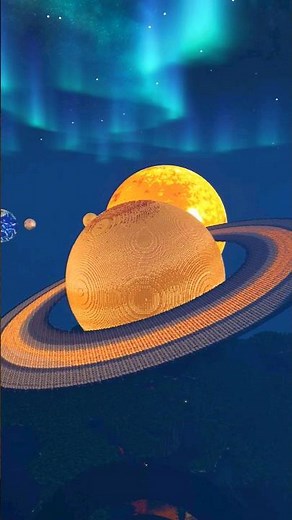 Solar System Remake! | Minecraft Timelapse #minecraft #build #minecraftbuilding #timelapse #space