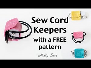 How to Sew Cord Keepers