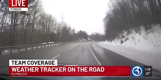 FIRST ALERT WEATHER TRACKER: Route 8 south conditions as of 1 p.m.