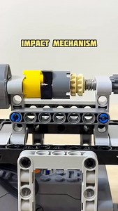 10K views · 90 reactions | Impact Mechanism #lego #legotechnic #mechanism #creative #mechanical #diyprojects | Bricks Master Builders | Facebook