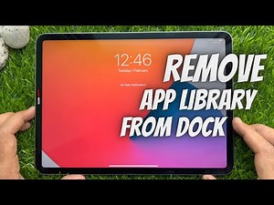 How to Remove the App Library From Your iPad's Dock