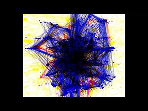 Audioreactive dark web structures - TOUCHDESIGNER