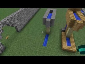 Minecraft Tutorial - How to Make Water Flow in a Different Place! - Duo Commentary!