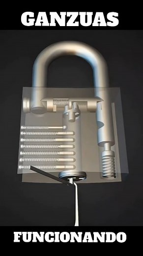 Ganzuas Funcionando #Matemáticas #Mecánica #Geometría #Ganzuas #Funcionamiento #Llave #Candado #Cerradura 🎞️ Brain-Made Ver menos | Ciencias TV