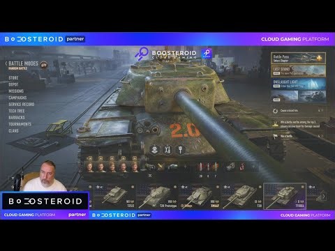 World of Tanks 2.0 on Boosteroid #Boosteroid #Boosteroid_cloud_gaming