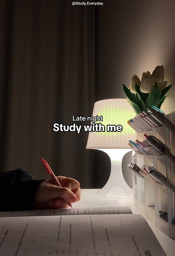 Do My Homework with Me: Late Night Study Session