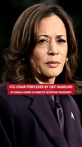 400K views · 5.4K reactions | 'HARD TO EXPLAIN': FCC Chairman Brendan Carr opens up about CBS News' "concerning" conduct after it was ordered to hand over the unedited transcript of its '60 Minutes' interview with then-Vice President Harris in the month before the election. More details at the link in our bio. | Fox News | Facebook