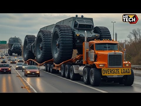Extreme Dangerous Transport Skill Operations Oversize Truck | Biggest Heavy Equipment Machines #7