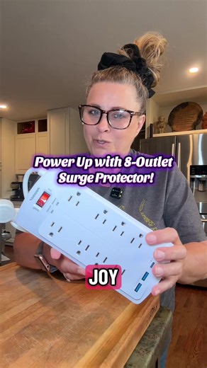 Meet your power needs with our versatile surge protector featuring 8 outlets and 4 USB ports. Safeguard your essential devices against power surges while charging multiple gadgets efficiently and securely. Perfect for home or office, it’s now available at a massive discount with free shipping included. Don’t miss out! #powerprotection #multidevicecharging #SurgeProtectorDeal #homeofficeessentials #FreeShipping