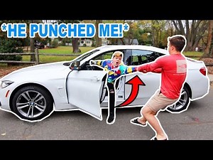 STEALING MY BROTHERS CAR PRANK! (BAD IDEA)