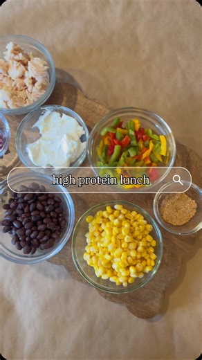 Victoria Rios | 🌮 High-Protein Southwest Chicken Salad 🌮 An easy, macro-friendly lunch that actually keeps you full. ✨ Ingredients: • 1 (10oz) can chicken... | Instagram