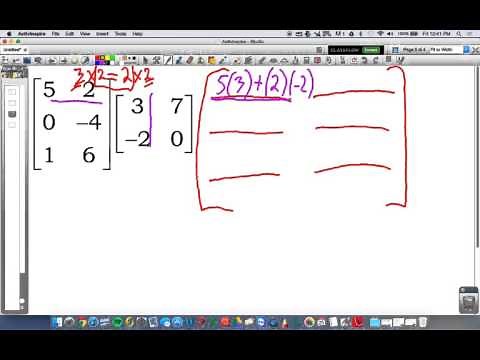 Multiplication of A Matrix #2