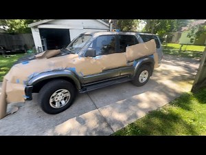 Abandoned 4Runner restoration Part 2: Budget Paint Job