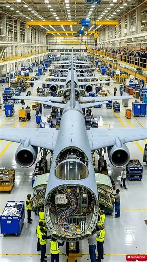 Inside the massive hangar for final avionics bay module