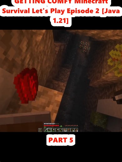 GETTING COMFY Minecraft Survival Let's Play Episode 2 [Java 1.21] (5)