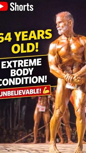 64 Years. Zero Excuses. PURE MUSCLE 💥