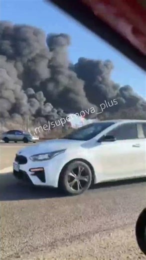 Drones struck the Tikhoretskaya oil transshipment base in Russia's Krasnodar Krai overnight