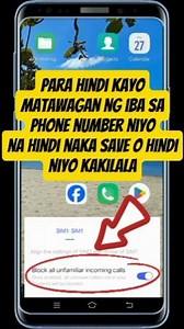 98K views · 831 reactions | Para hindi kayo matawagan ng iba sa phone number niyo #tutorial #tips #unfamiliarcalls #calls #RRRTV | RRR TV | Facebook