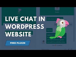 How To Add Live Chat In Wordpress Website For Free Tawk.to