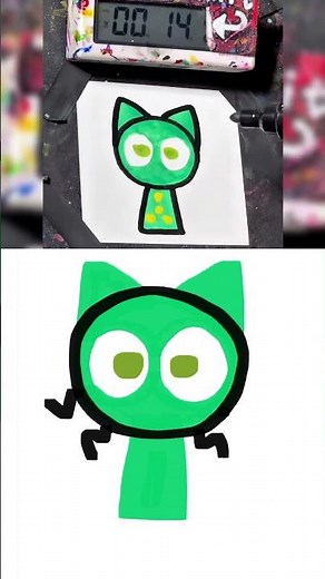 【ASMR】Drawing Tox (Sprunki Pyramixed) in 40 Sec (Remake by xunyu) #art #tiktok #shorts #MillkunTV