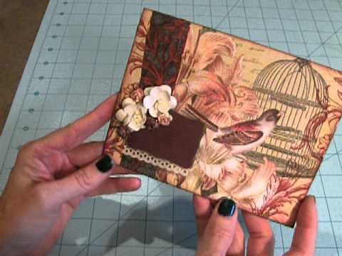 Card Made Using A Paper Napkin