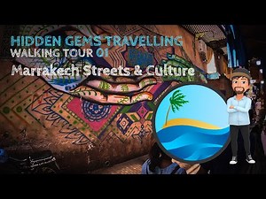Marrakech Walking Tour | Exploring the Vibrant Streets & Culture of Morocco 🇲🇦 1h 15 min Day & Night