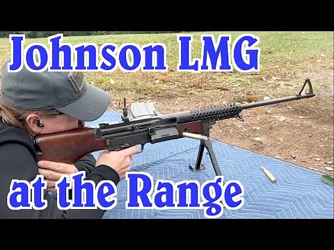 USMC Johnson LMG at the Range