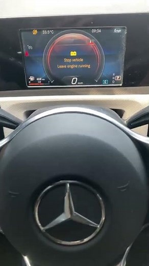 Stop vehicle leave engine Running a200