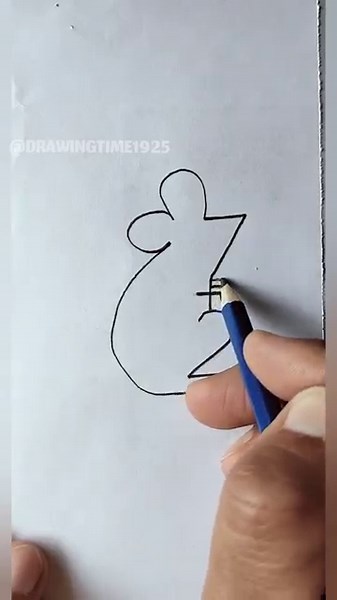 How To Draw A Cute Rat (Step By Step)