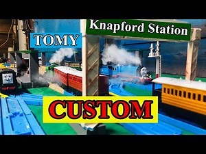 TOMY PLARAIL KNAPFORD CUSTOM W HUGE RUN & LAYOUT UPDATE
