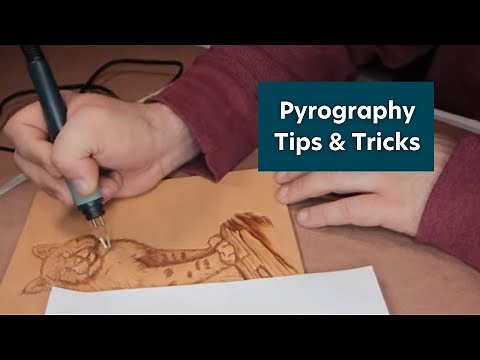 Leather Pyrography Tips and Tricks