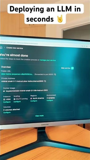 Deploy #mistralai, #qwen, #metallama, and more in seconds