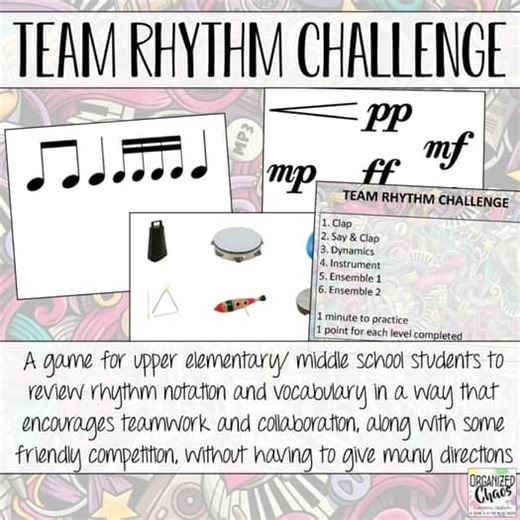 Team Rhythm Challenge: music game