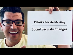 Pelosi's Meeting Details | Fourth Stimulus Check Update | Social Security Increase Coming