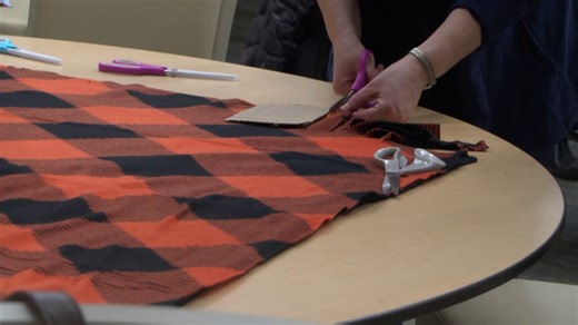 Community gives back with blankets, broth