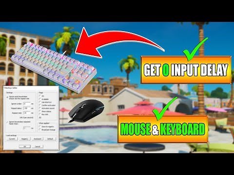 How To Get 0 Input Delay on Mouse and Keyboard on PC! Reduce Input Lag on PC!🖱️✅